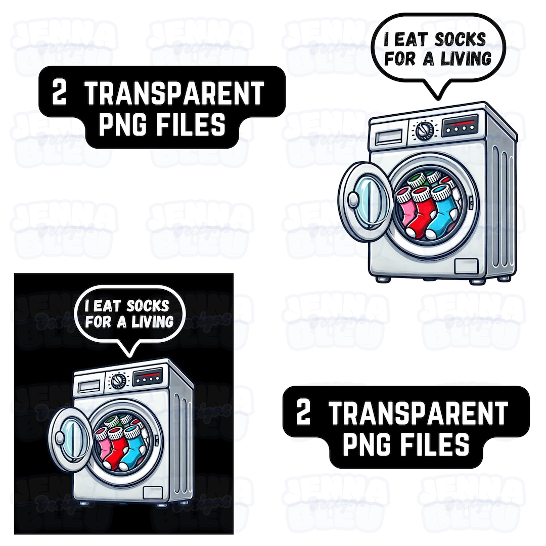 Sarcastic Washer Funny Clipart, Funny Washer Clipart for Digital ...