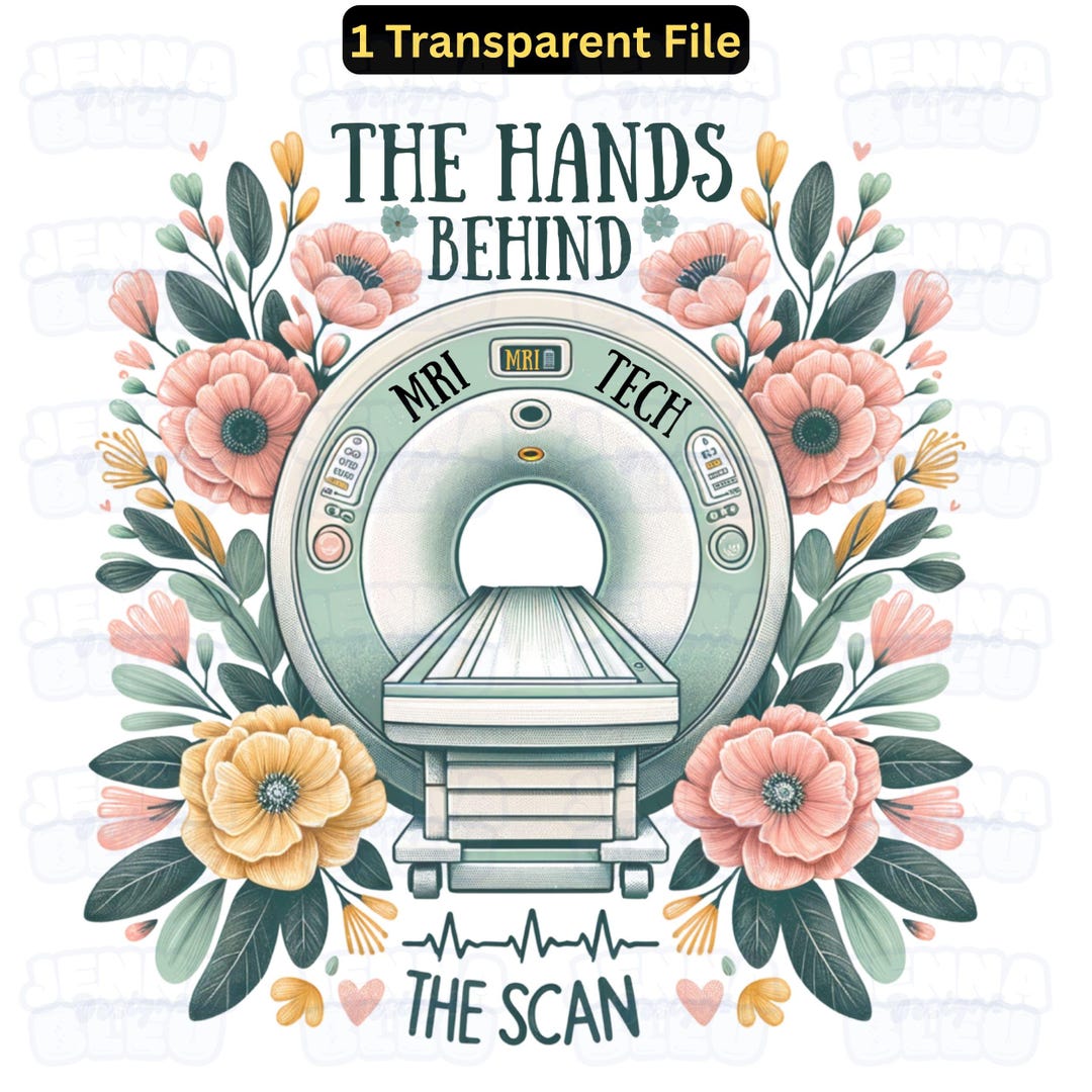 The Hands Behind the Scan Clipart | MRI Tech PNG | Xray Tech Clipart ...