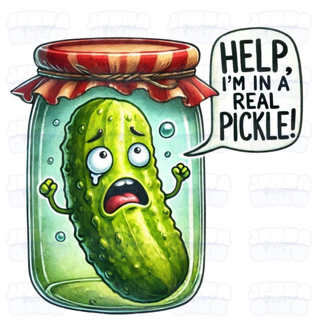 Sarcastic Pickle PNG, Funny Foodie Humor Art (digital Download) - Etsy
