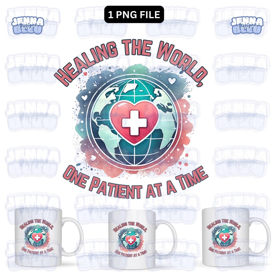 One Patient at a Time PNG | Healthcare Worker Clipart | Healing the ...