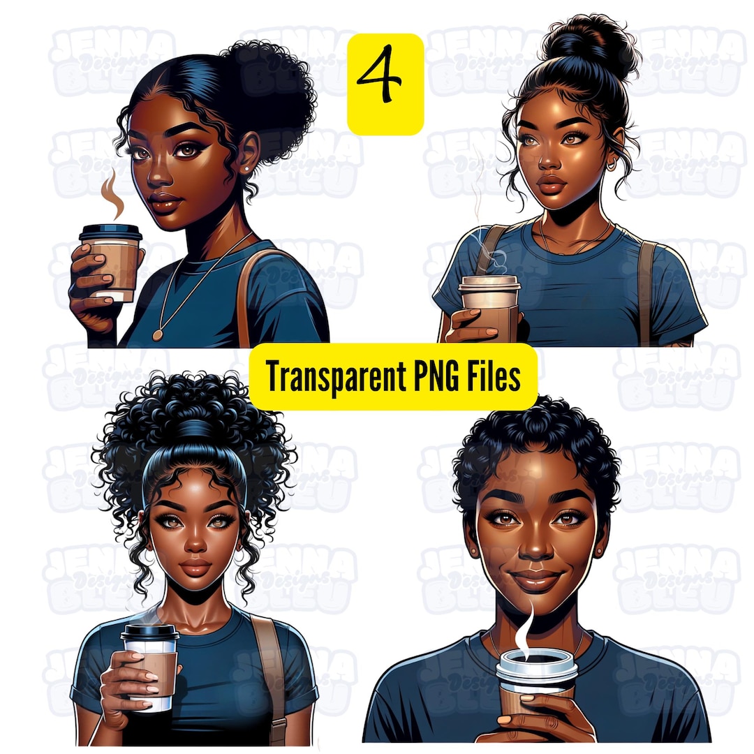 African American Postal Worker Clipart PNG, Delivery Woman Graphics ...