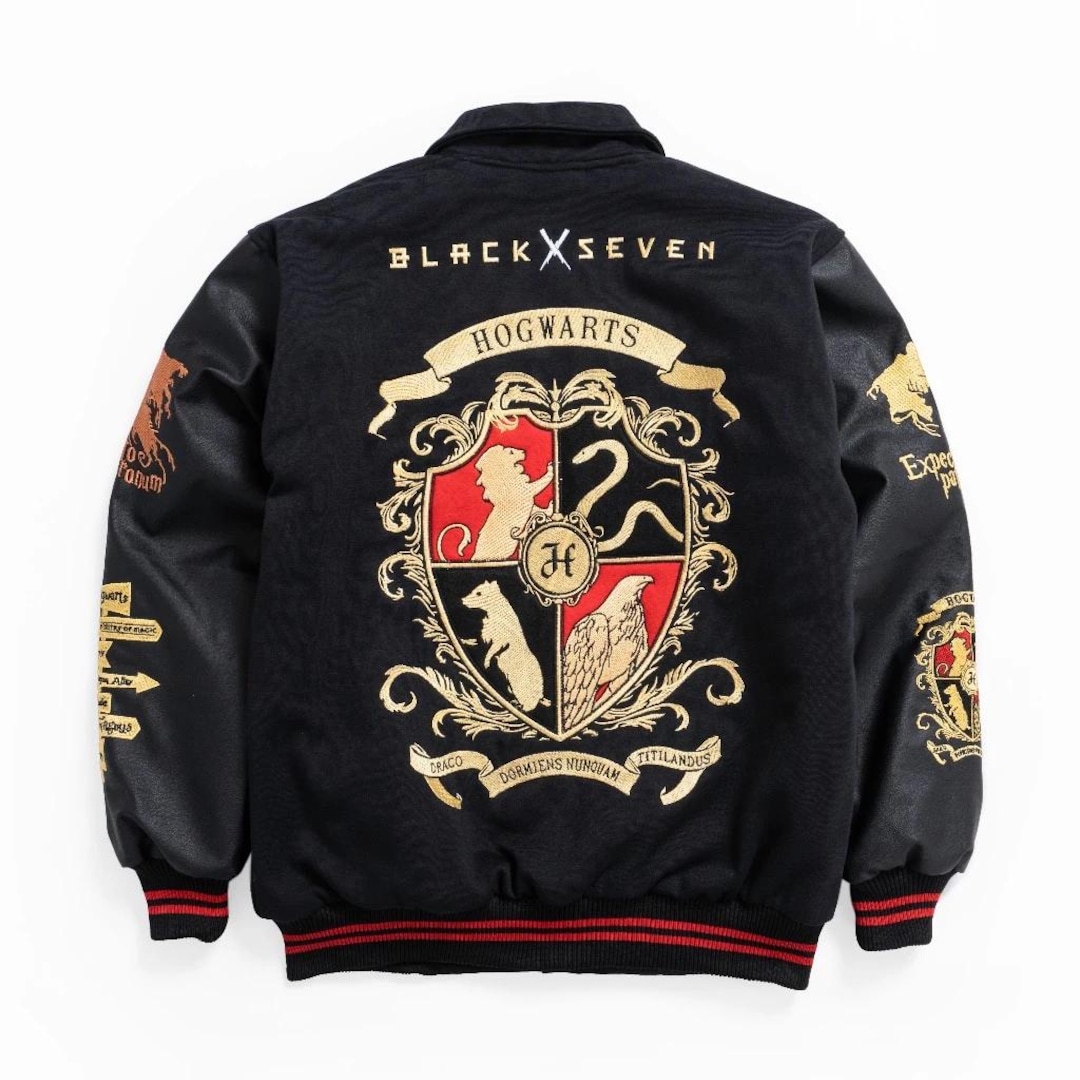 Bomber Jacket Black, Bomber Anime Jacket, Cartoon Jacket, Varsity ...