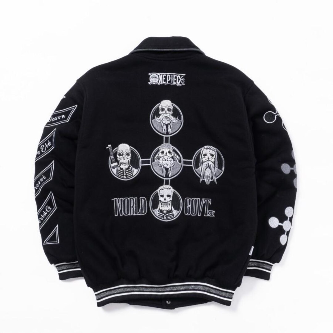 Embroidered Anime Bomber Jacket: One Piece Varsity Sukajan - Etsy