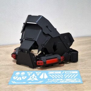 Techwear Mask, Cybernetic Series Mask - Cyberpunk Mask, Cyber Street ...