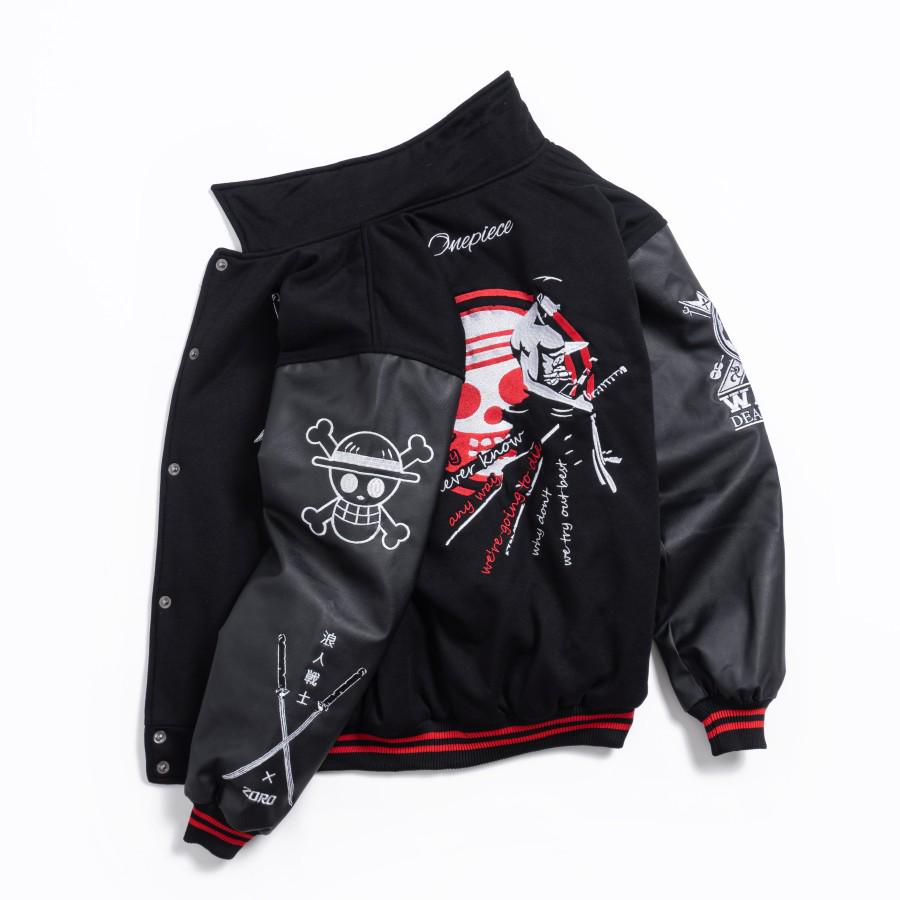 Limited Edition Embroidered Anime Bomber Jacket: One Piece Sukajan - Etsy