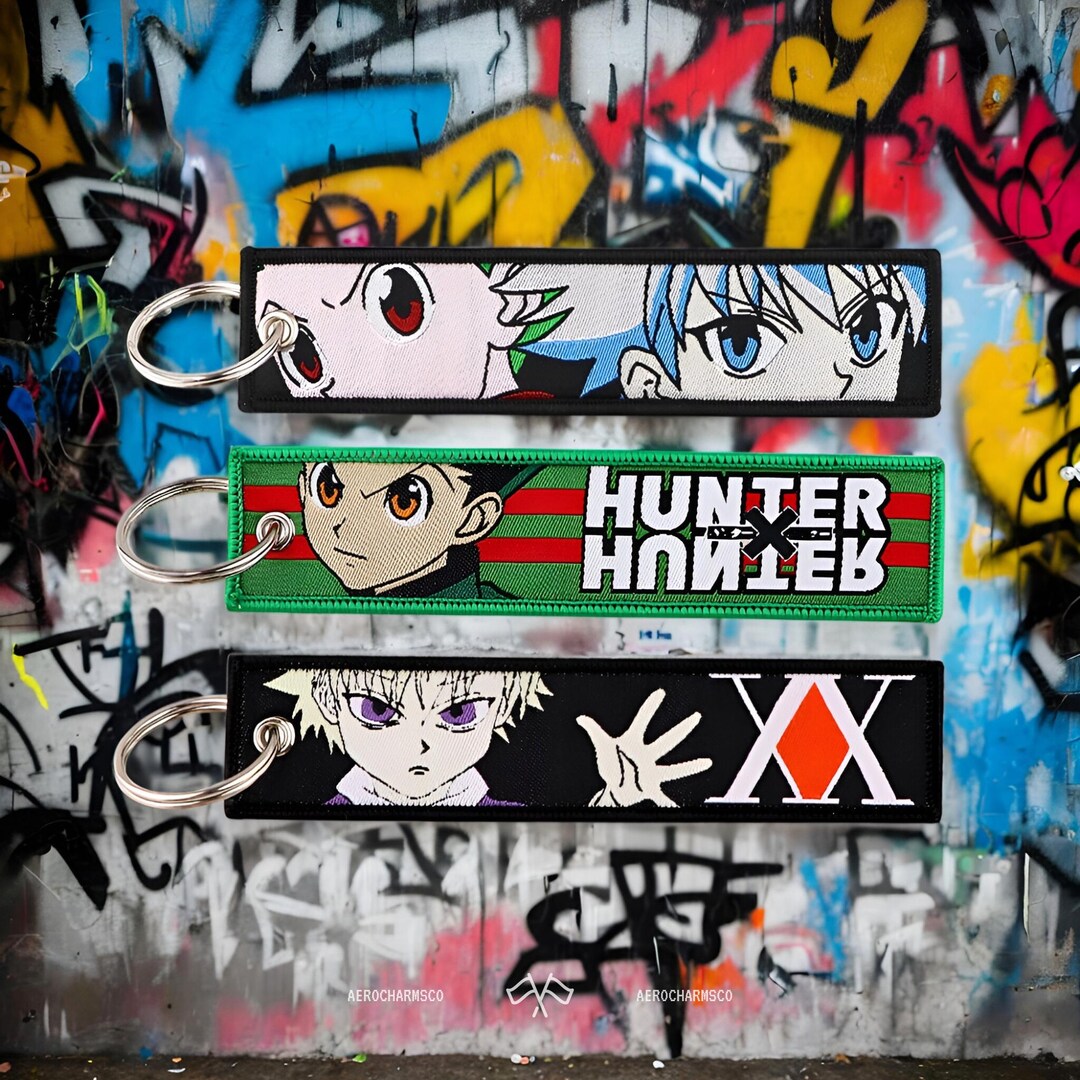 Fan-made - Hunter X Hunter Inspired Jet Tags – Gon, Killua, and Hisoka ...