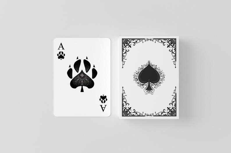 Playing Card Mockup - Etsy