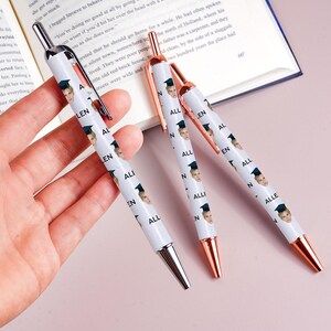 Personalized Face Ballpoint Pen, Custom Teacher Graduation Gift - Etsy