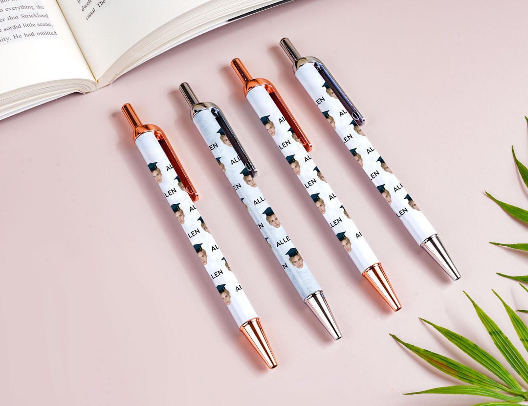 Personalized Face Ballpoint Pen, Custom Teacher Graduation Gift - Etsy