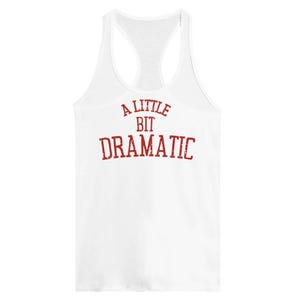 A Little Bit Dramatic Mean Girls Tank Top, Regina George Halloween Costume Tank Shirt - Etsy