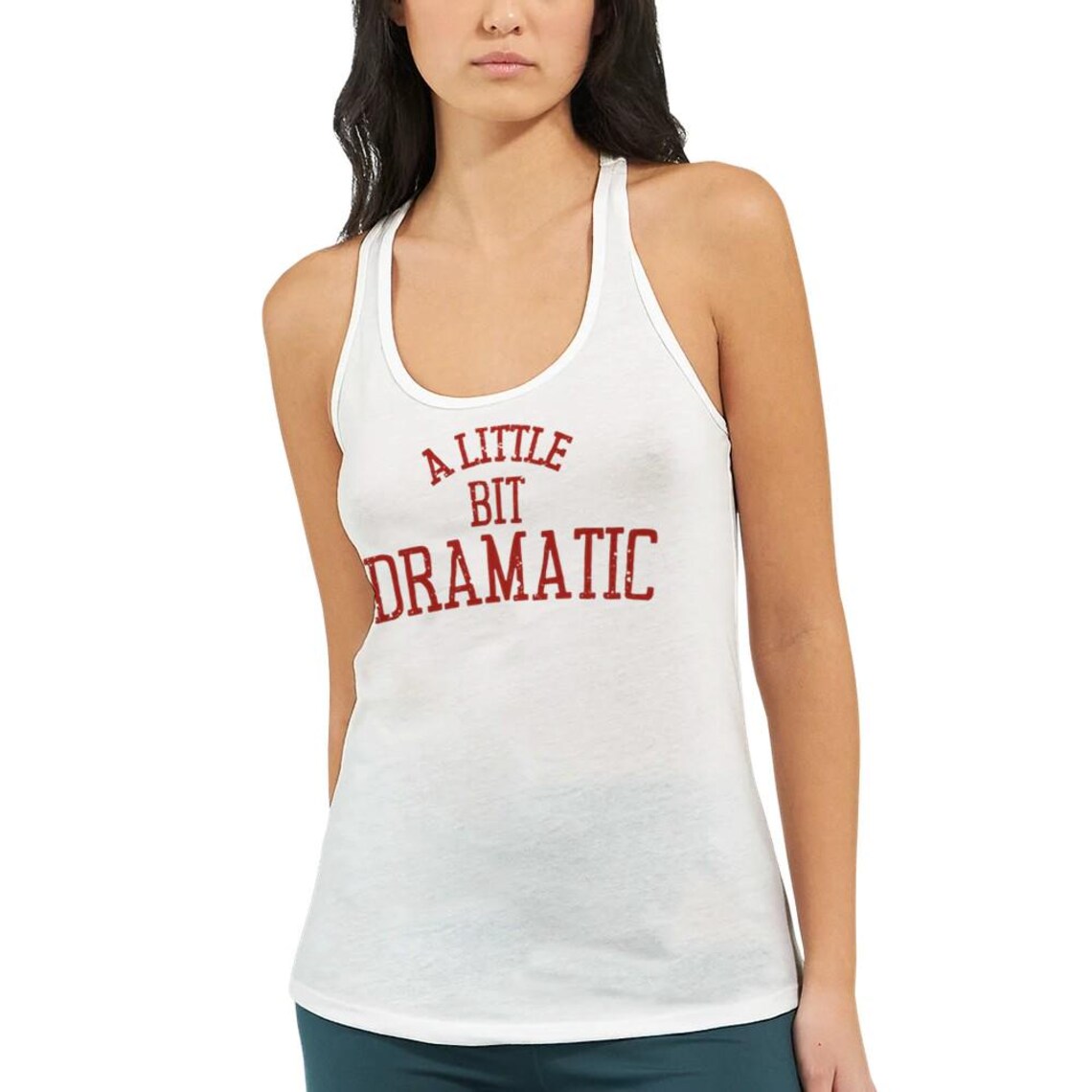 A Little Bit Dramatic Mean Girls Tank Top, Regina George Halloween Costume Tank Shirt - Etsy