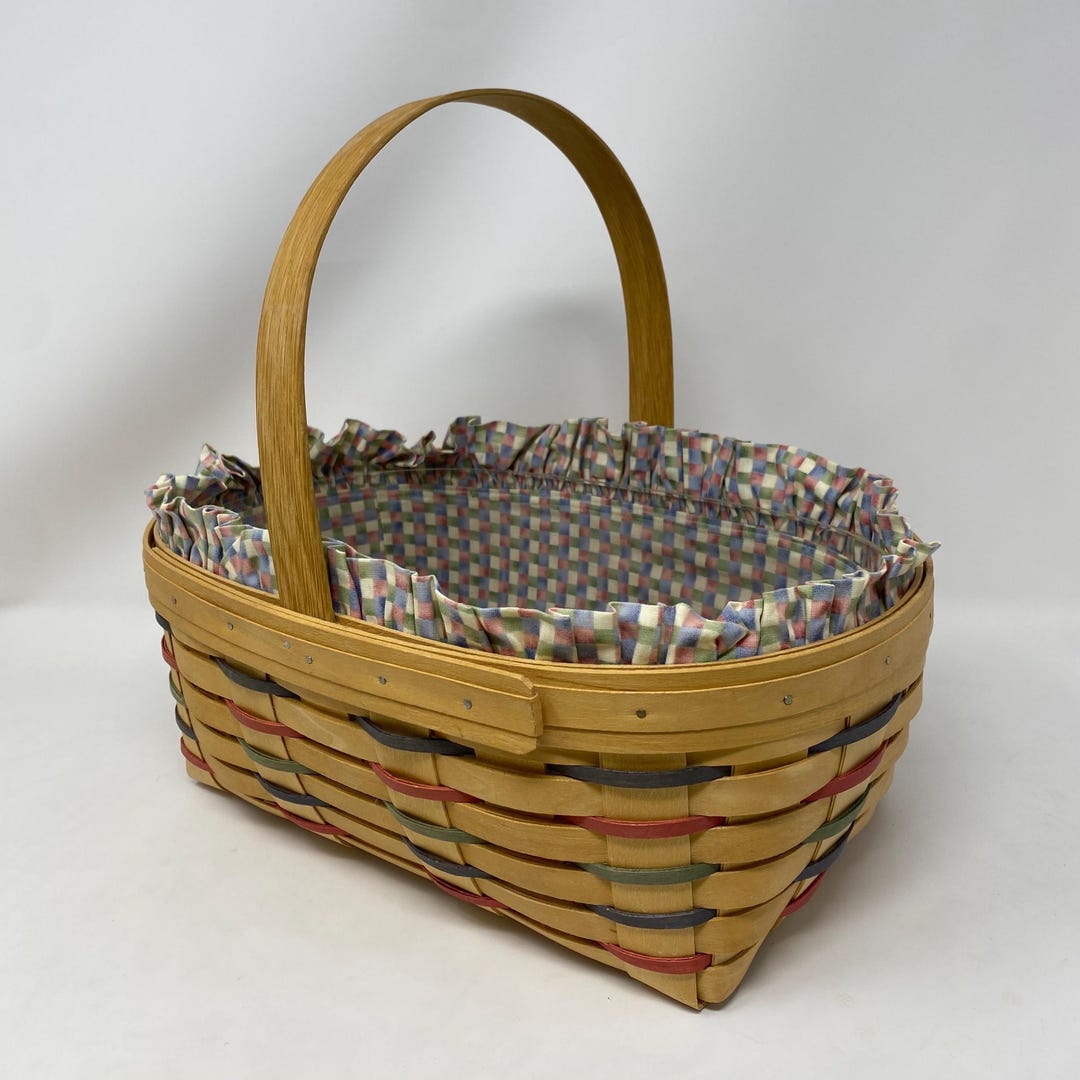 Vintage Signed 2001 Royce Craft Basket Made in Ohio, USA. Easter Like ...