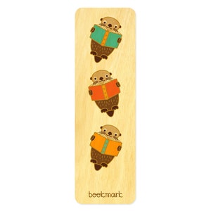 Otter Readers Bookmark Real Birch Wood Bookmark You Otter Read More ...