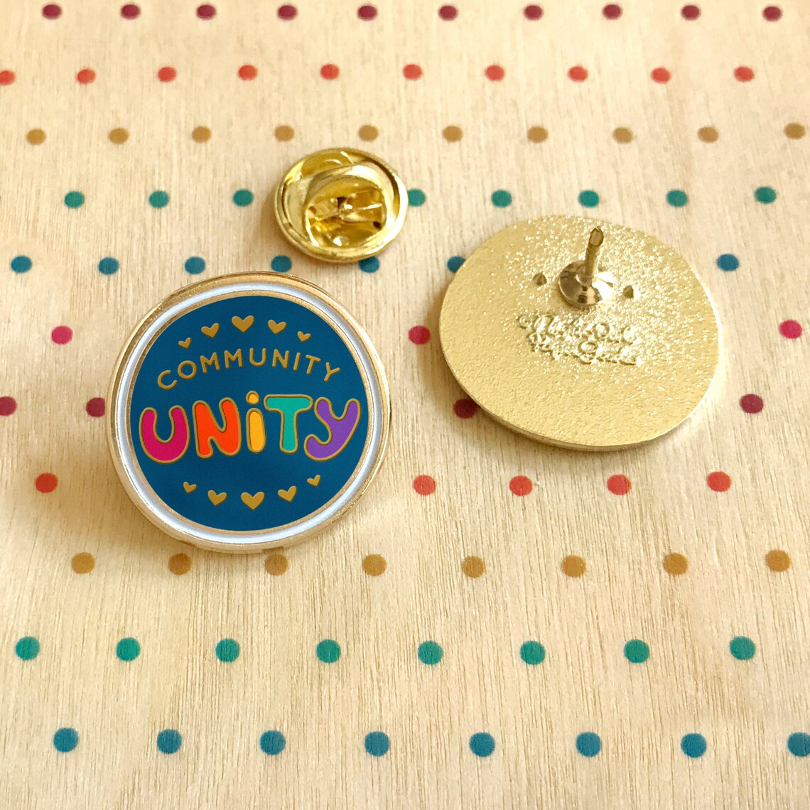 Unity Pin Community Unity Benefits American Civil | Etsy