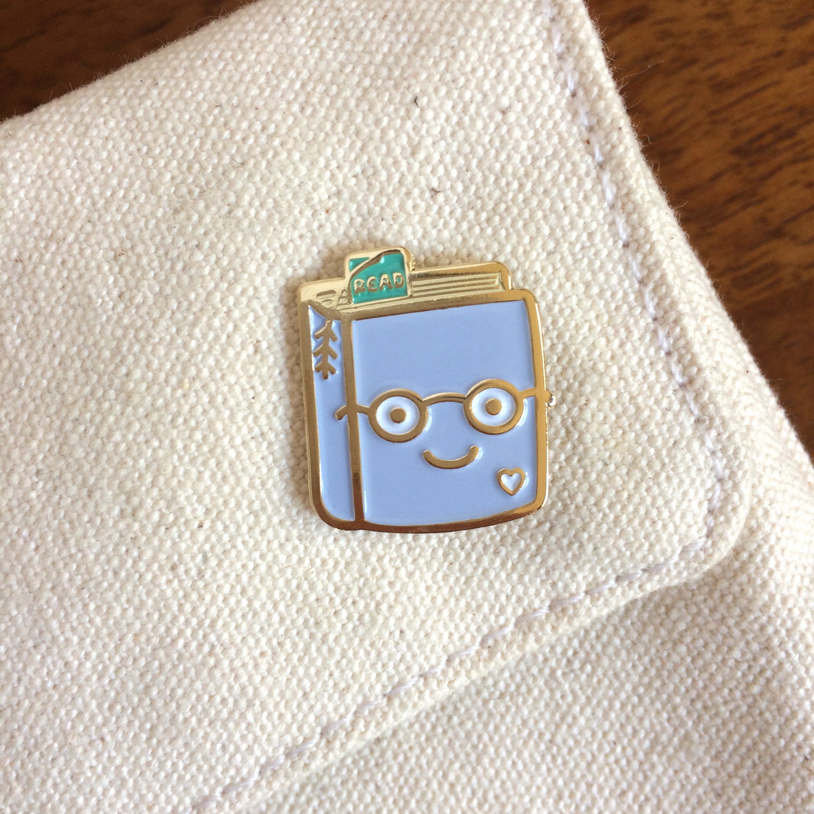 Book Lover Pin Book Enamel Pin Book Lapel Pin Kawaii - Etsy
