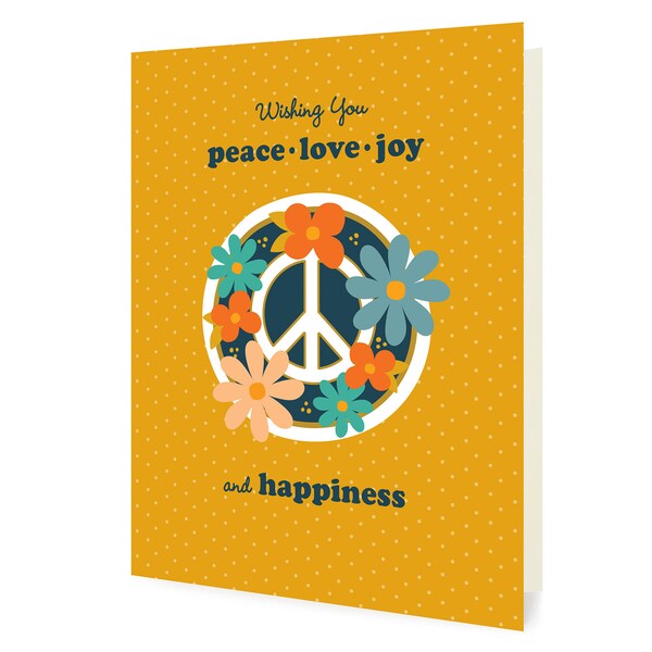 Floral Peace Sign - Etsy