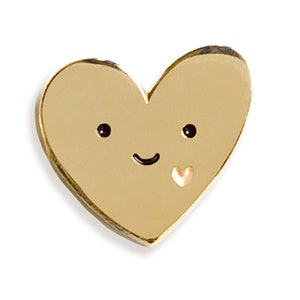 Kindness Enamel Pin Gift Set Set of 3 Lapel Pins Gold Star Gold Apple ...