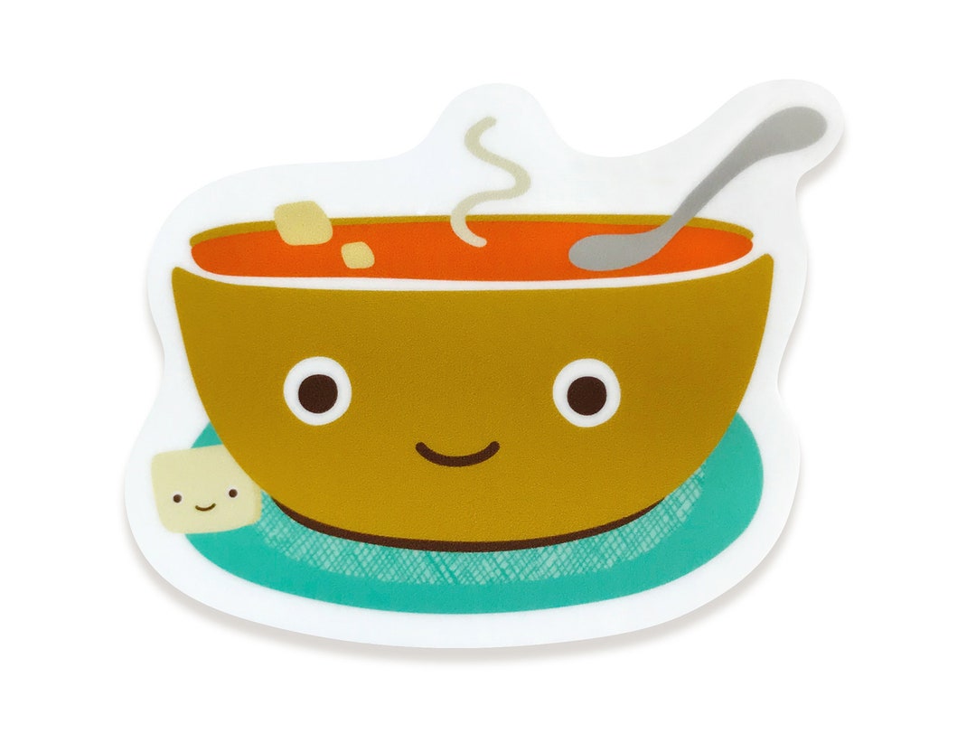 Soup Sticker - Vinyl Sticker - Waterproof - Dishwasher-safe - Laptop ...