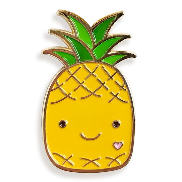 Pineapple Pin - Etsy