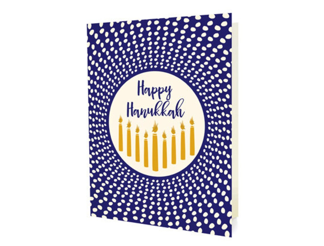 Radiant Hanukkah Cards Box of 10 Hanukkah Cards Happy - Etsy