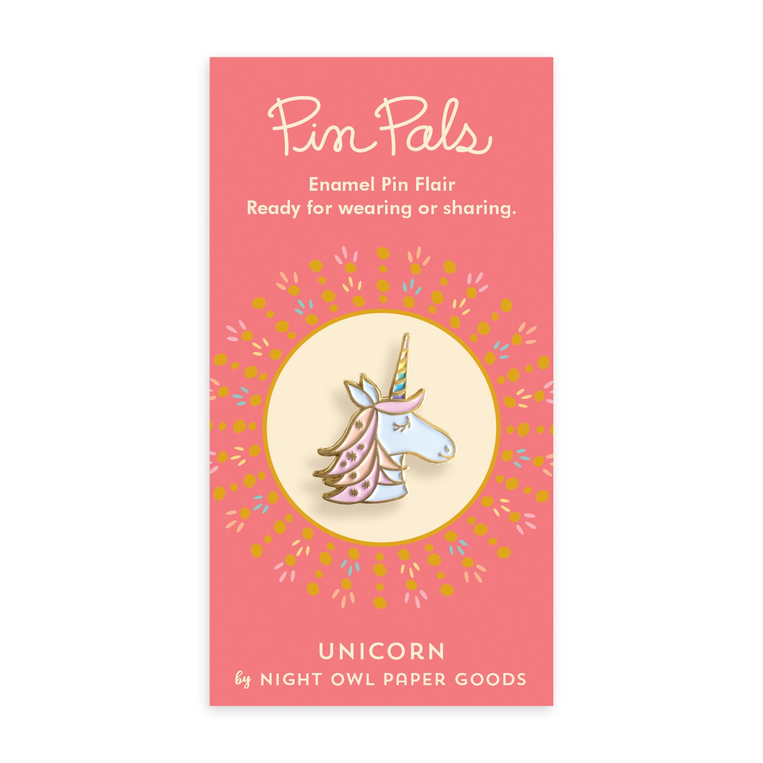 Unicorn Pin Unicorn Enamel Pin Unicorn Lapel Pin Shiny - Etsy