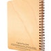 Happy Sun Journal Birch Wood Journal Real Wood Notebook - Etsy
