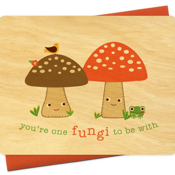 Mushroom Valentine - Etsy