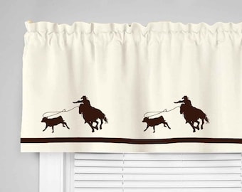 Western Valance - Etsy