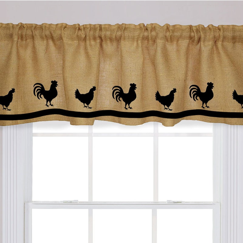 Burlap Valance - Etsy