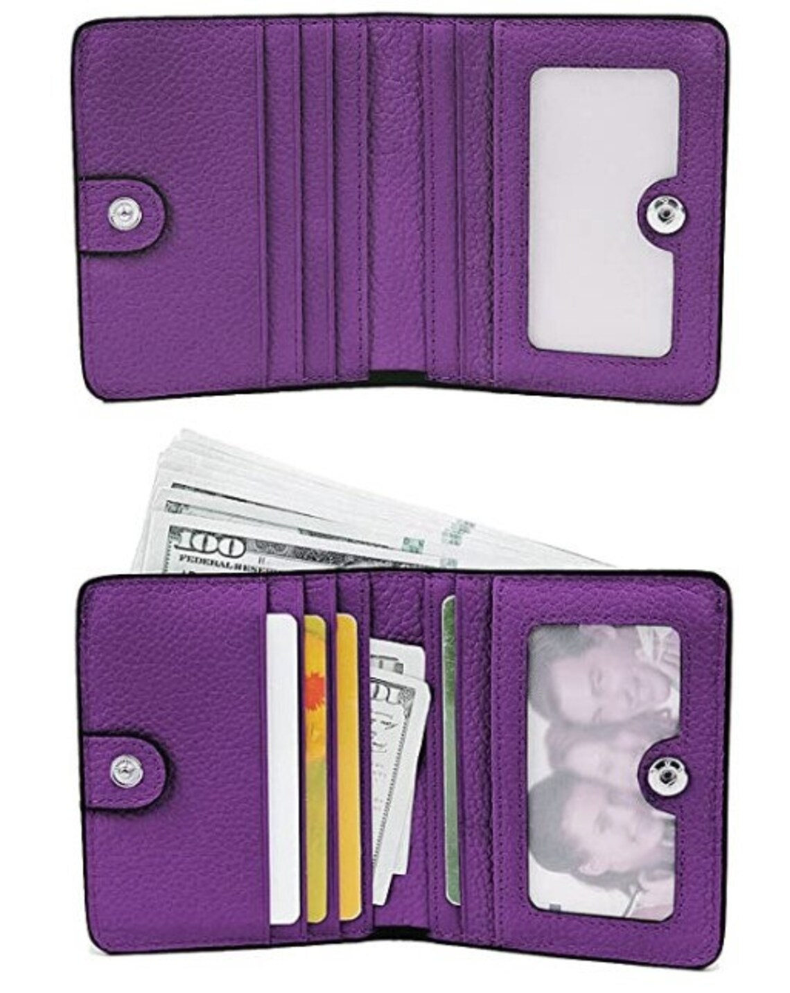 Brittany Dog Hand Painted Bi-fold Wallet Wearable Art One | Etsy