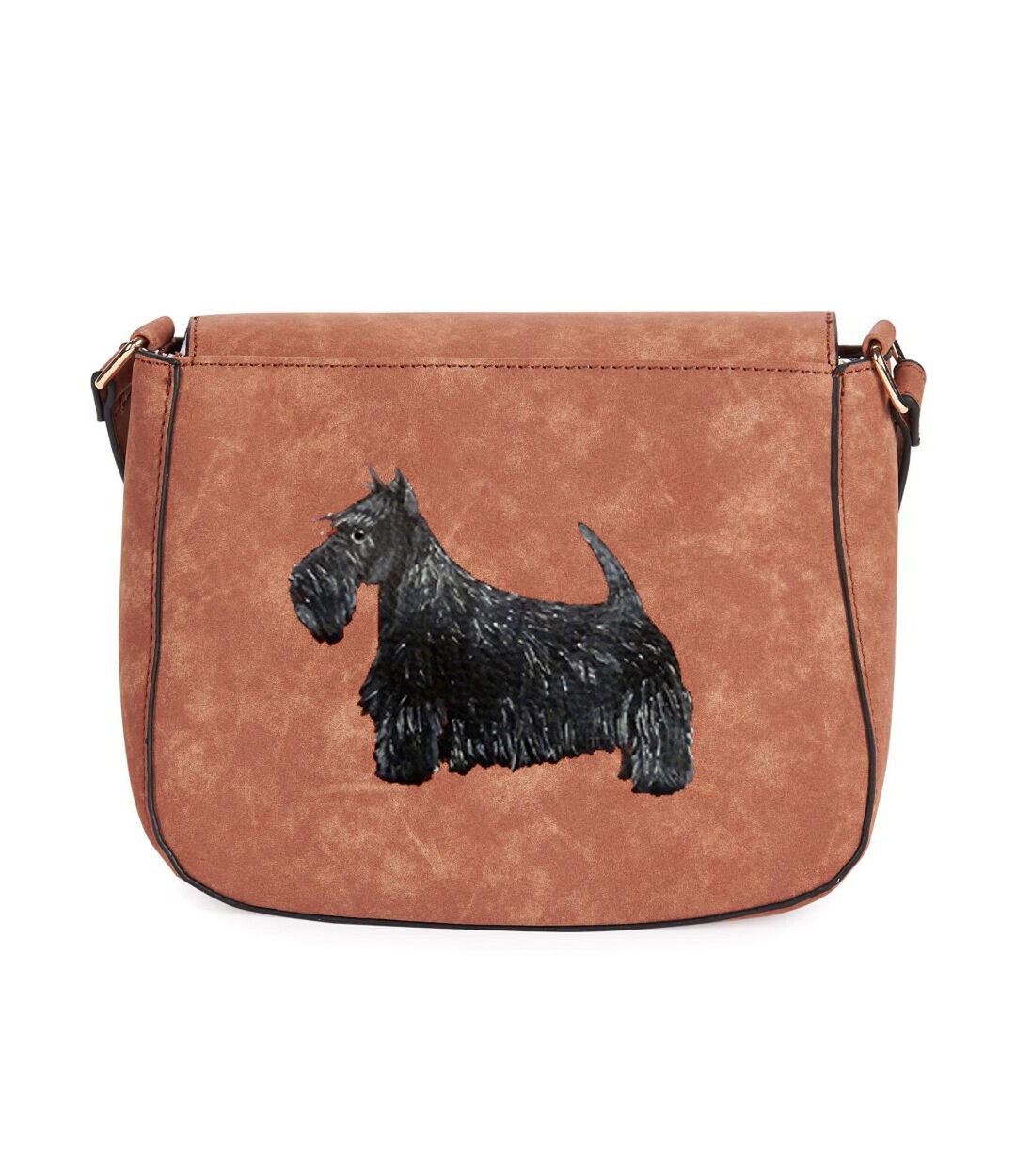 Scottish Terrier Scottie Dog Hand Painted Crossbody Bag/ Tote/ Purse ...