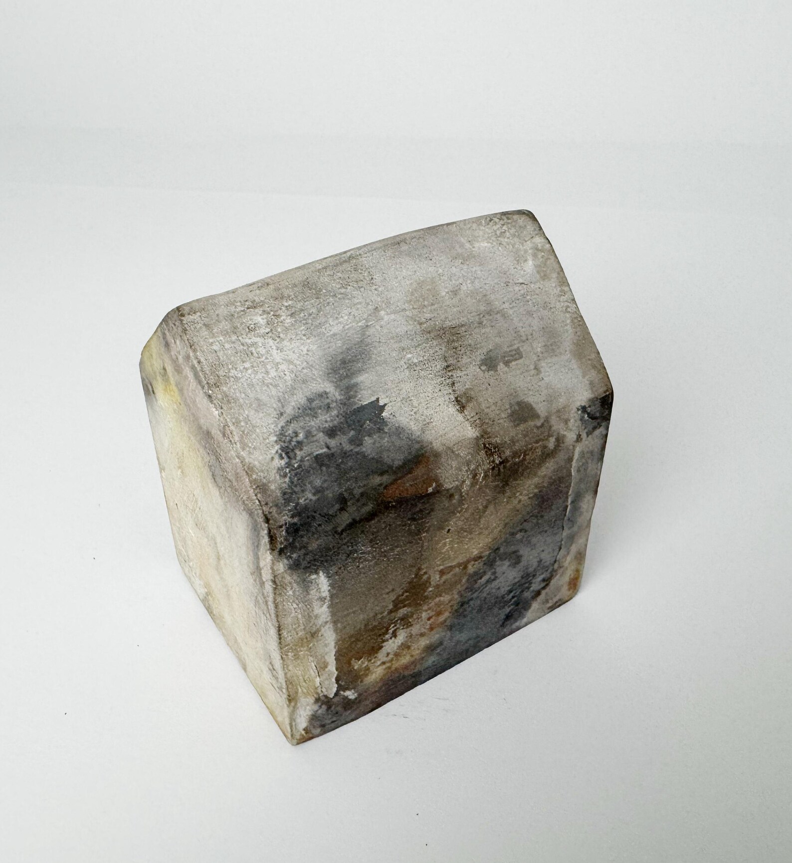 Small Hand Built Pit Fired Ceramic Art House - Handmade Ceramics - Etsy