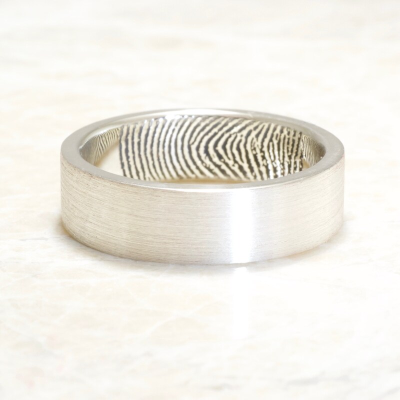 Fingerprint Ring - Etsy
