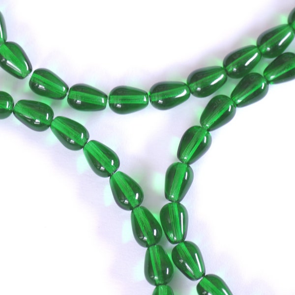 Green Teardrop - Etsy