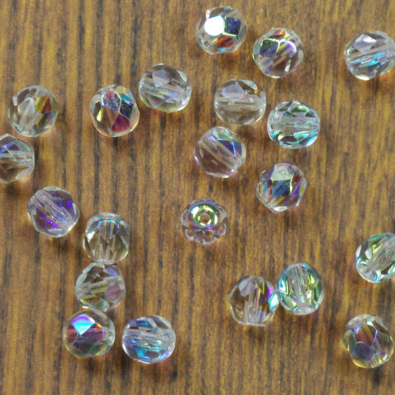 Fire Polished Beads - Etsy