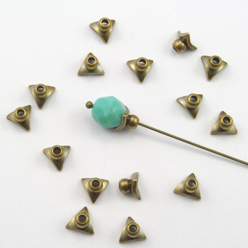 Triangular Beads - Etsy