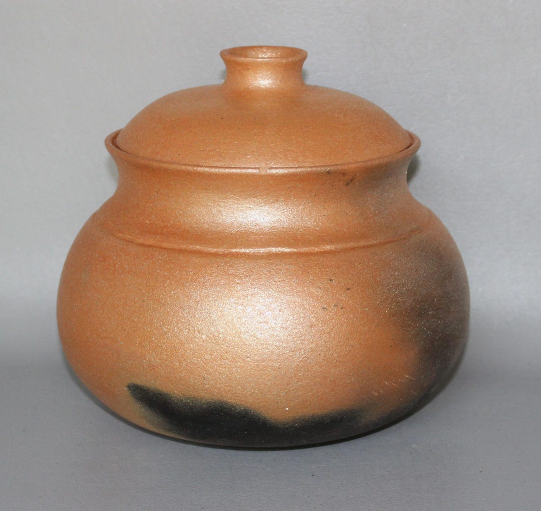 Handcoiled Classic Micaceous Bean Pot, 3.25 Quarts - Etsy