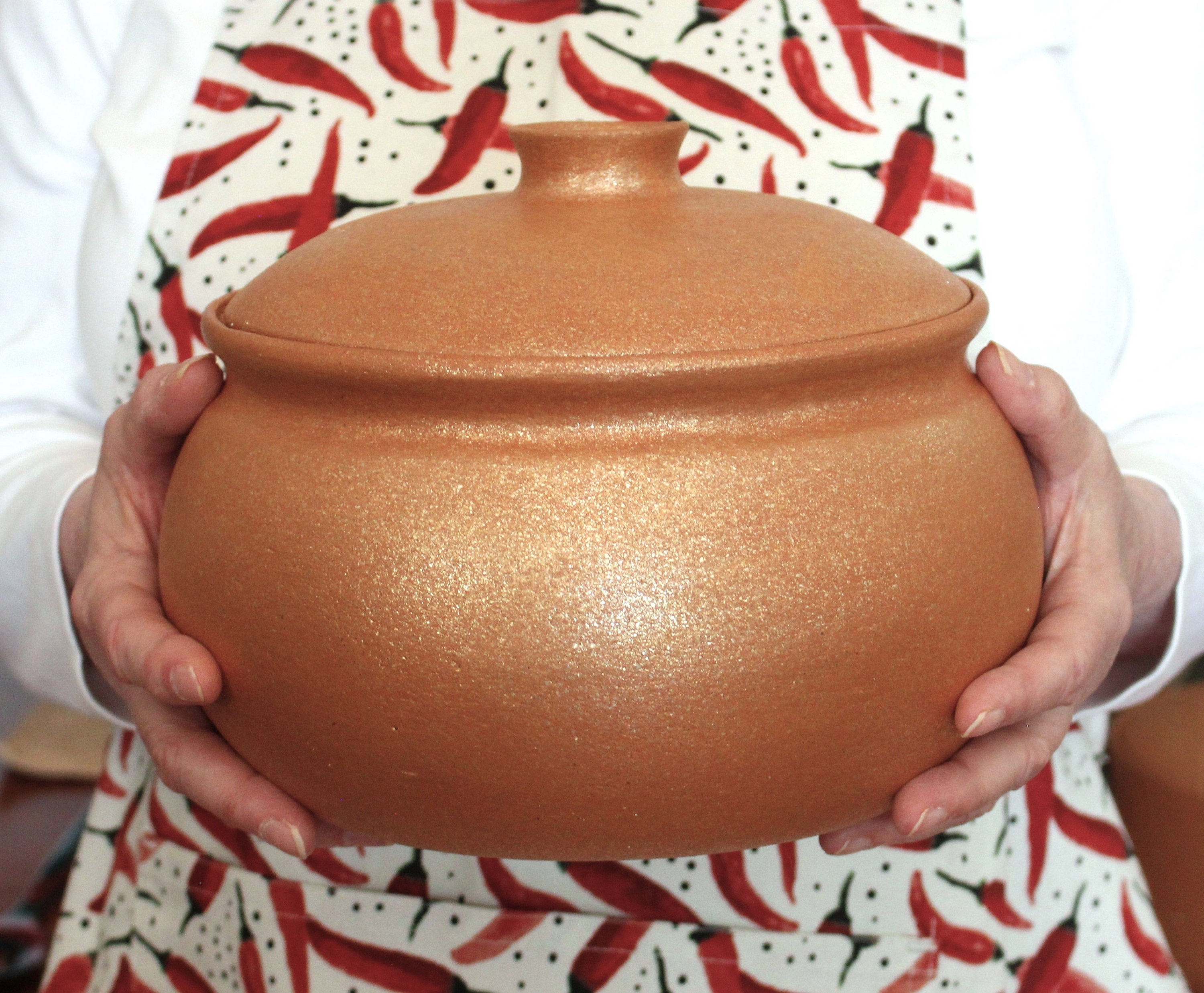 Micaceous Cooking Pot, 4.75 Quarts - Etsy