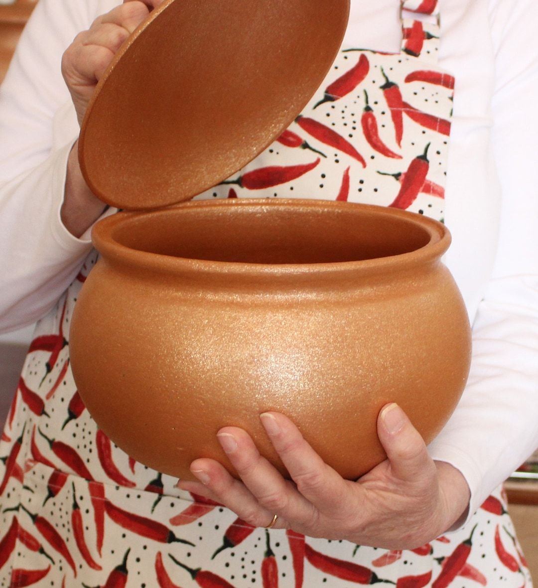 Micaceous Cooking Pot, 4.75 Quarts - Etsy