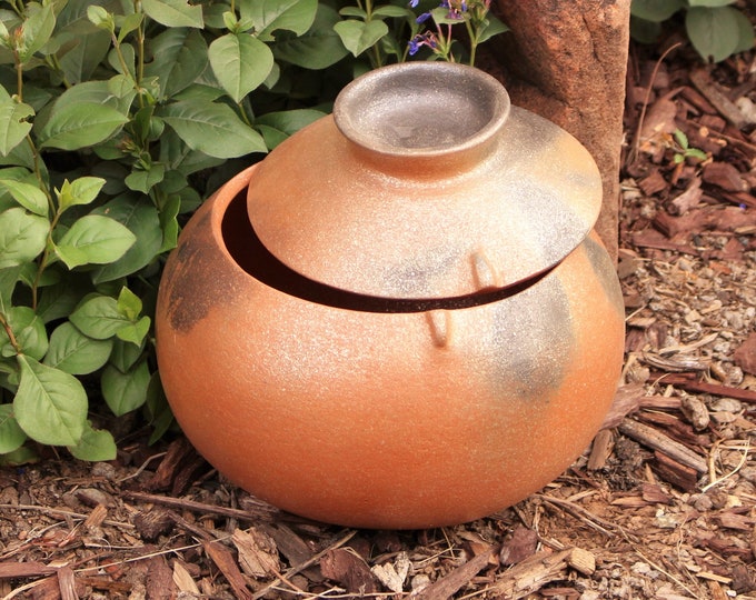 Micaceous Cooking Pot, Micaceous Bean Pot, Clay Baking Dish, Ceramic ...