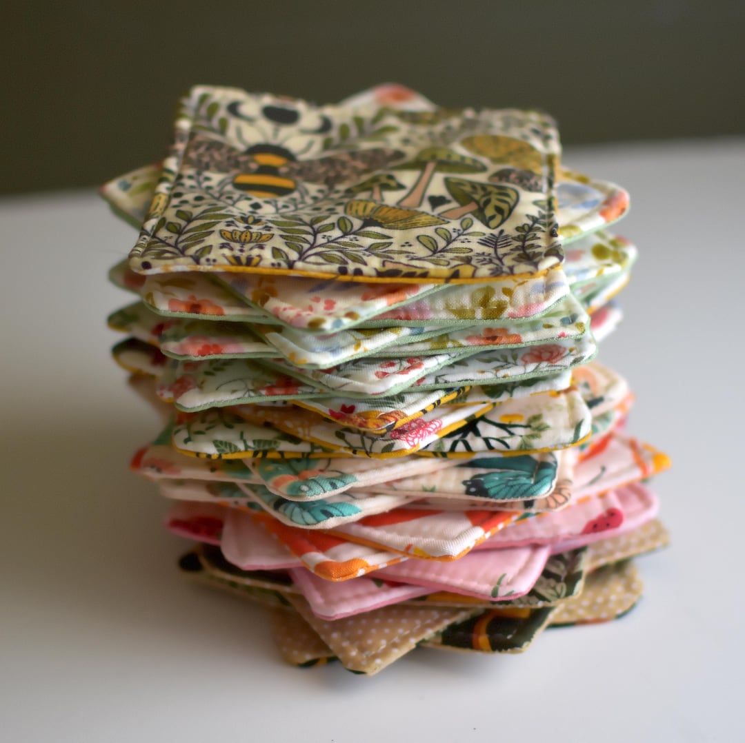 Handmade Fabric Drink Coasters and Mug Rugs | Cute Office Desk ...