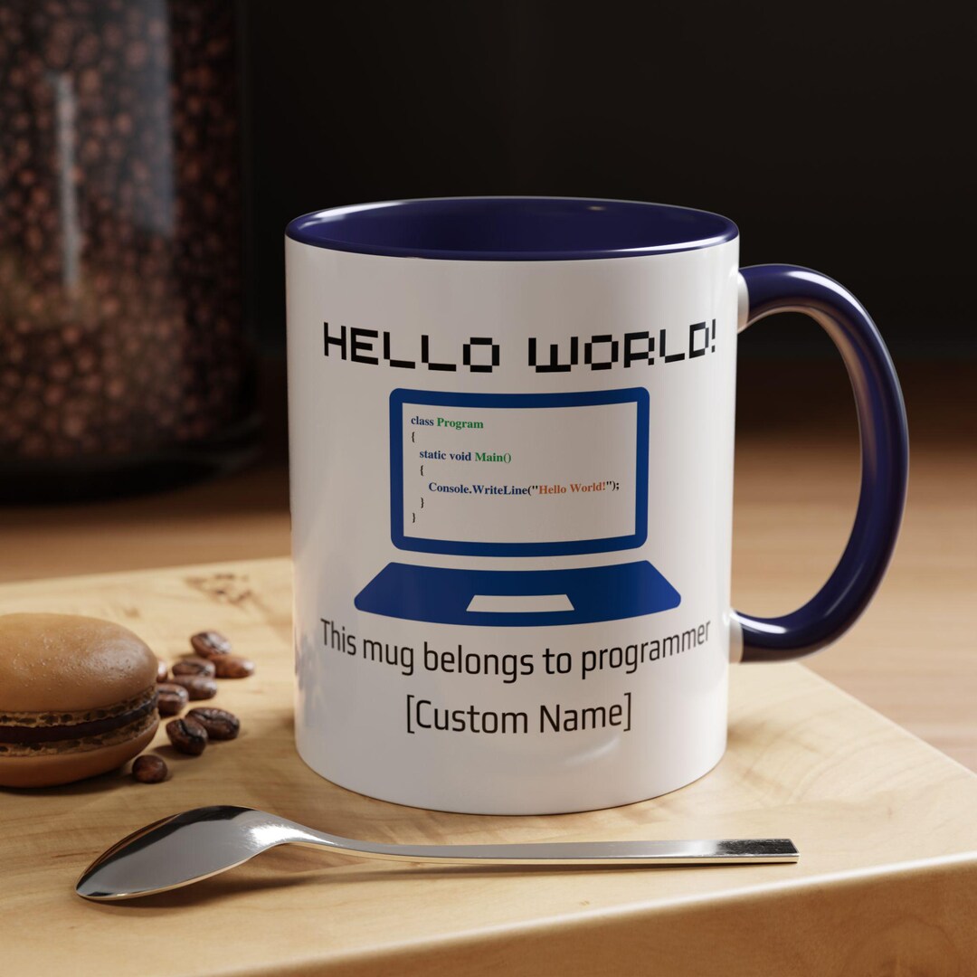 Personalized Programmer Coffee Mug Perfect Gift for Coders, Tech Lovers, Birthdays, Christmas ...