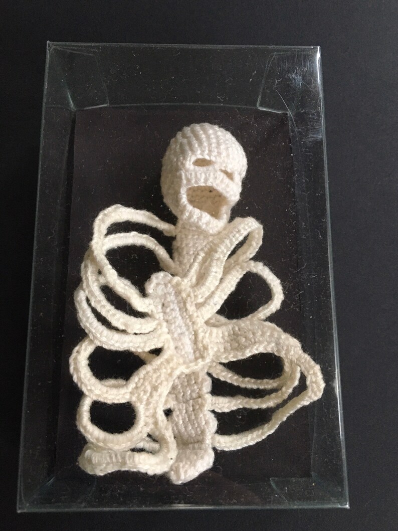 Crocheted Skull, Spine and Rib Cage - Etsy