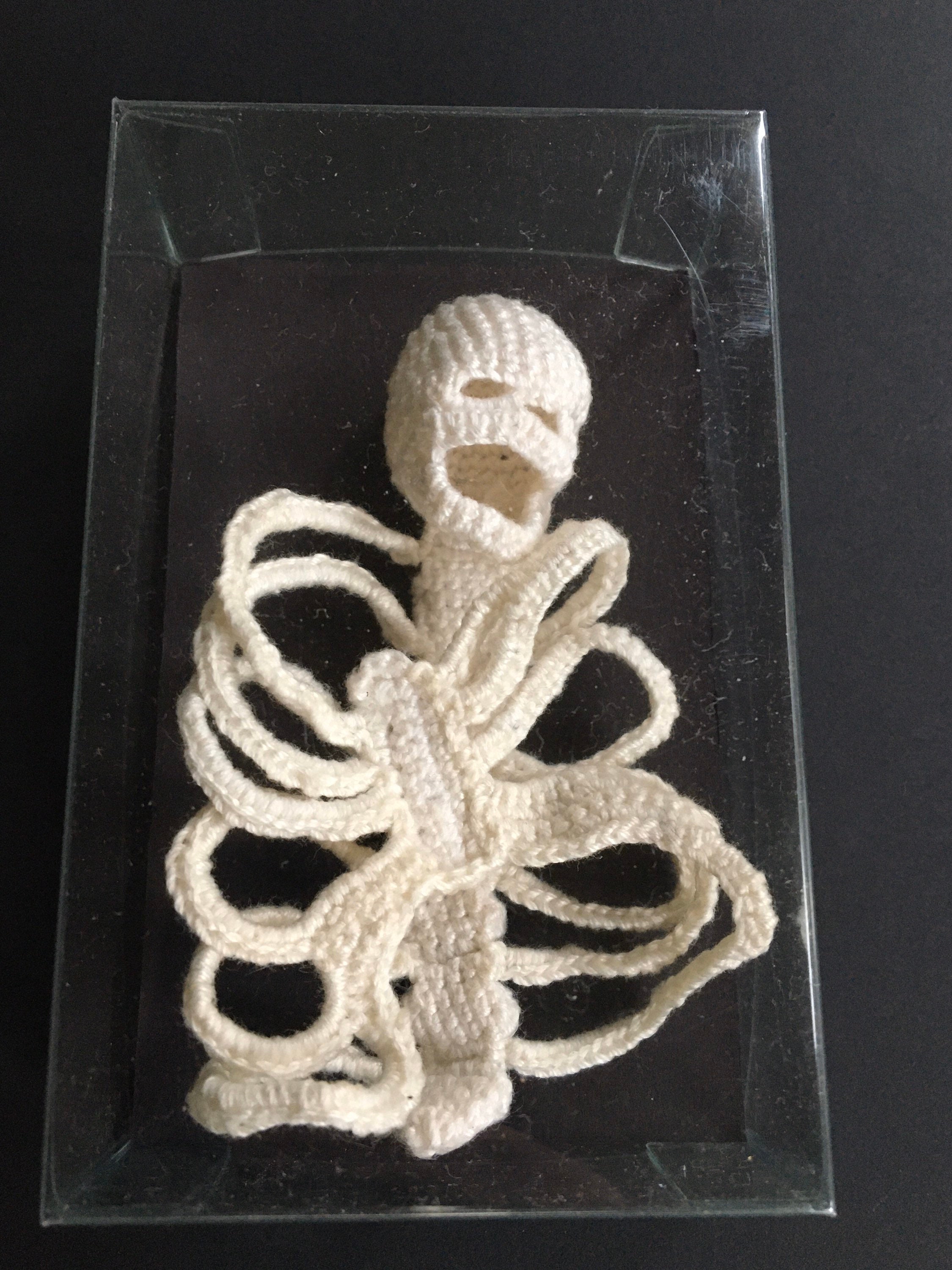 Crocheted Skull, Spine and Rib Cage - Etsy