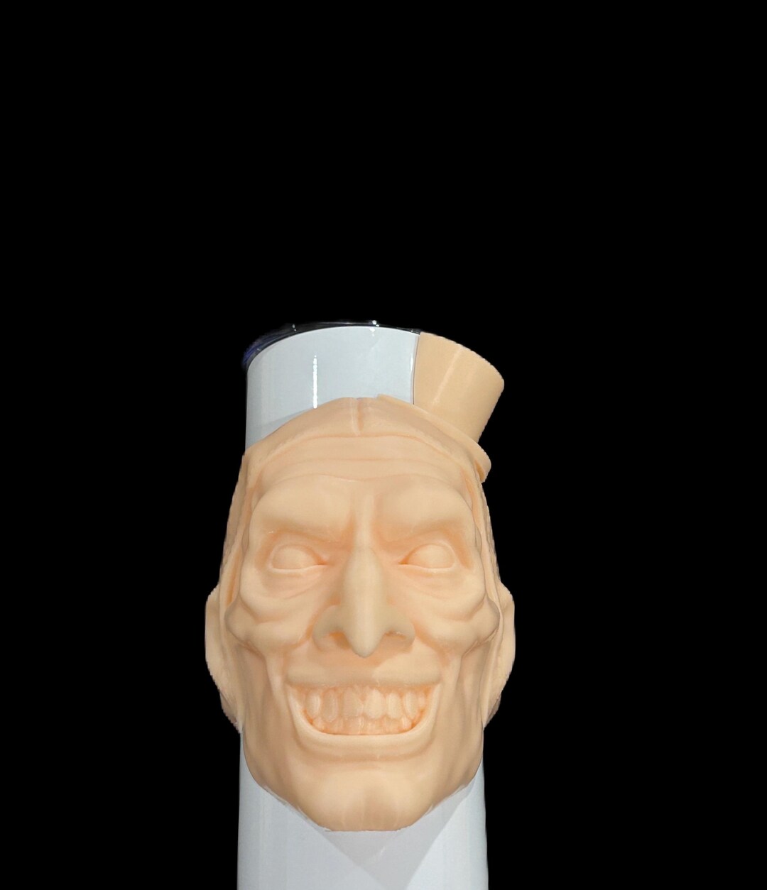 Terrifier Art the Clown Head Blank for 20oz Stainless Steel Skinny ...