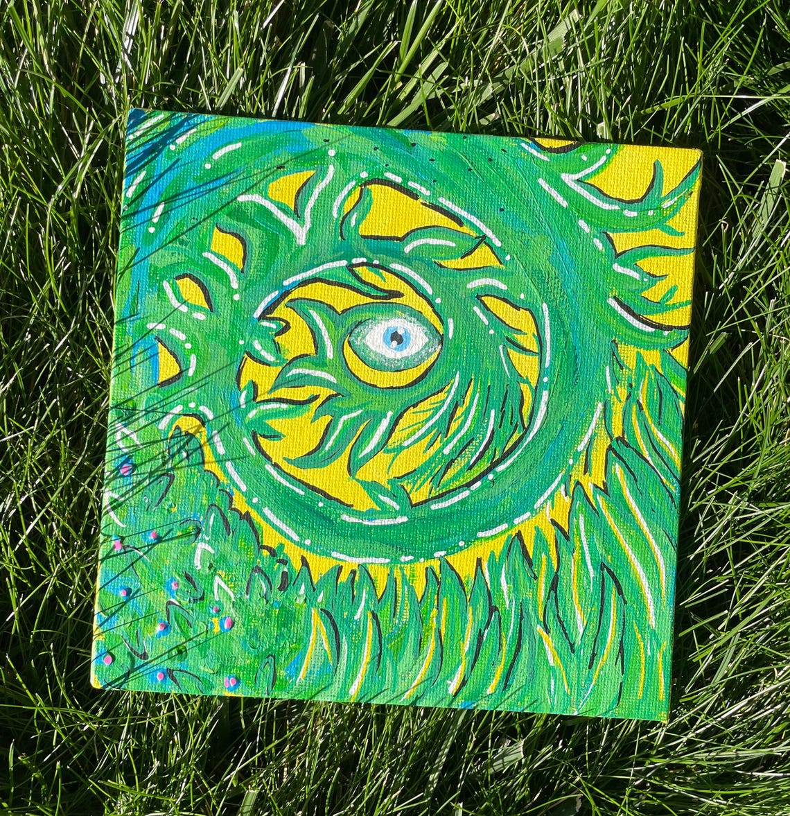 Vine's Vision Tiny Paintings, Original Artwork - Etsy
