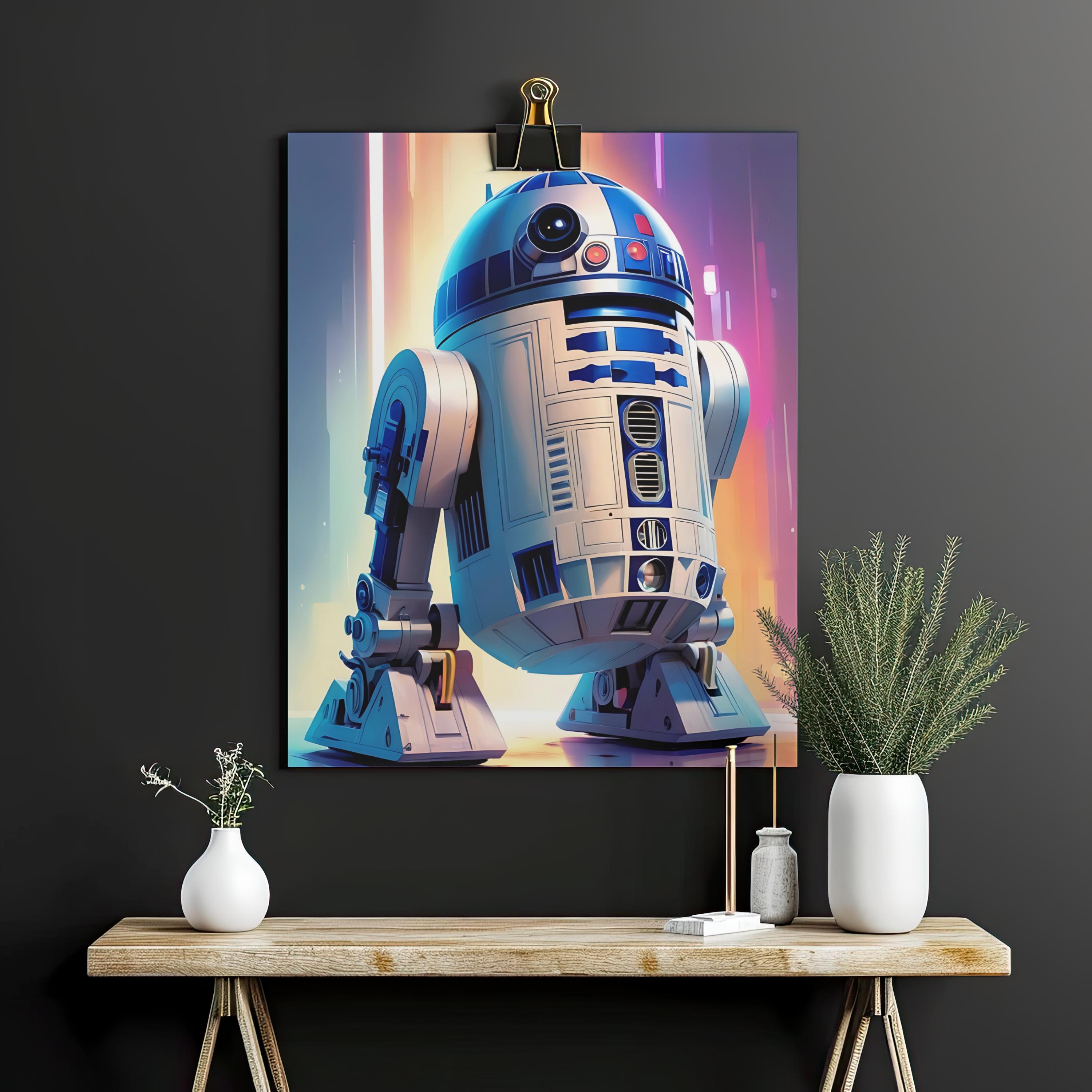 Star Wars Poster Prints 6 Iconic Characters Darth Vader Darth Maul C ...