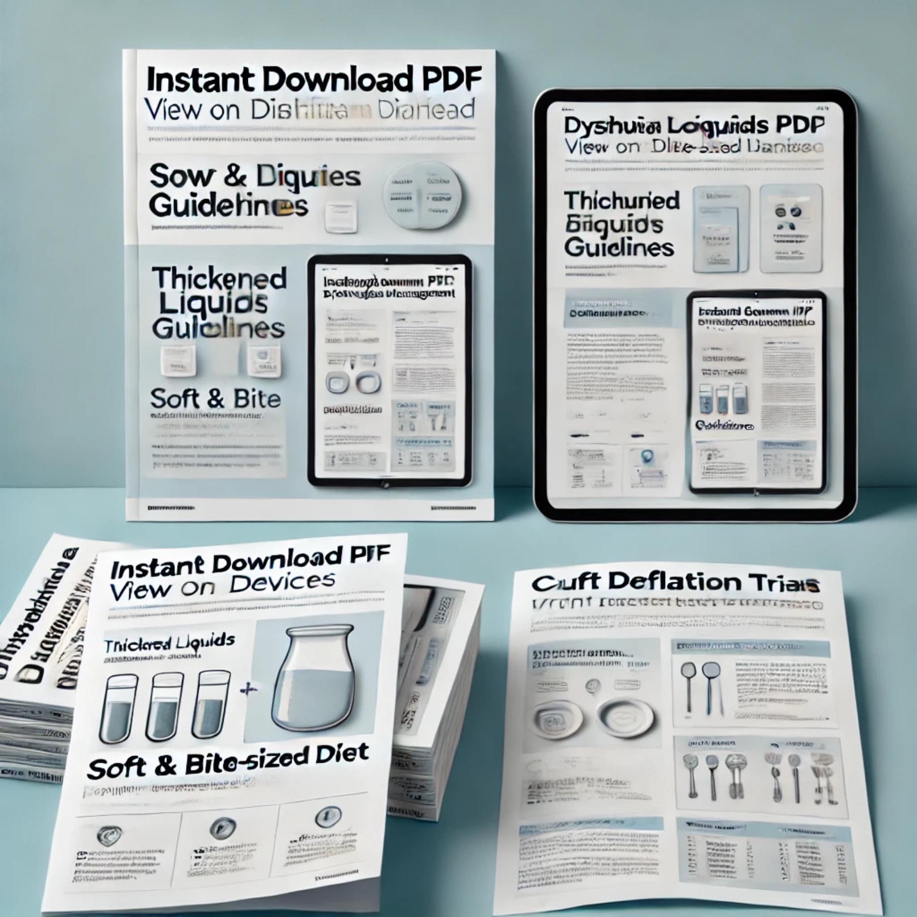 Dysphagia Pack, PDF, Patient Handouts, Worksheets, Resources ...