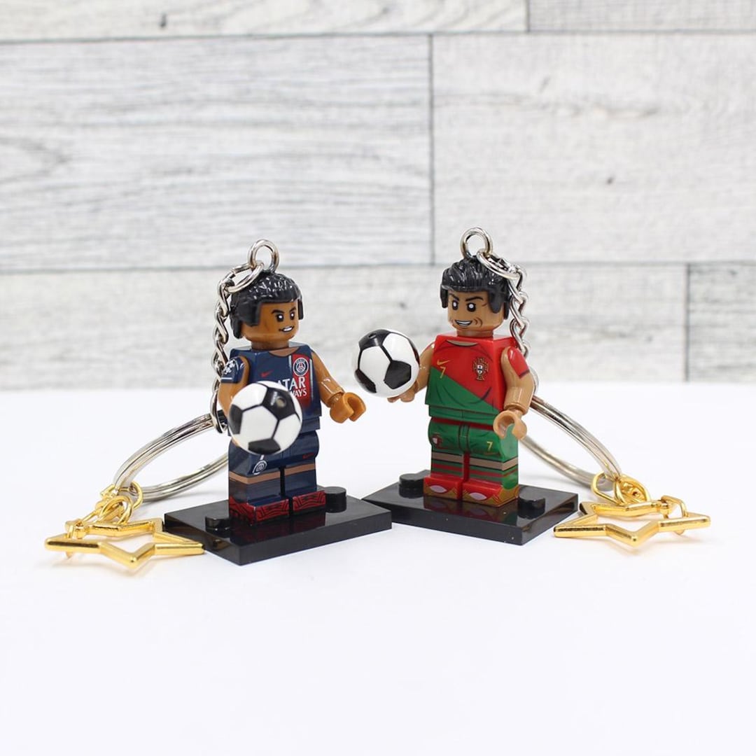 Custom Made Keychain Gift - Forever Mbappé and Ronaldo for Soccer ...