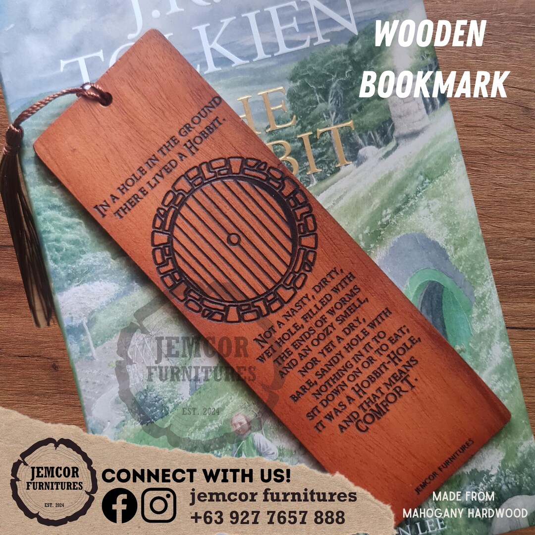 A Hobbit's Tale in Your Hands: Custom LOTR & Hobbit Bookmark, Lord of ...